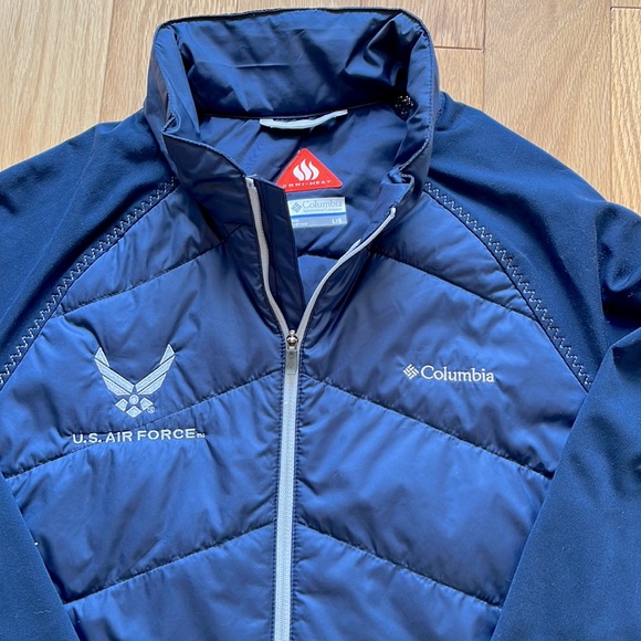 Columbia | Jackets & Coats | Columbia Jacket With Us Air Force Insignia ...